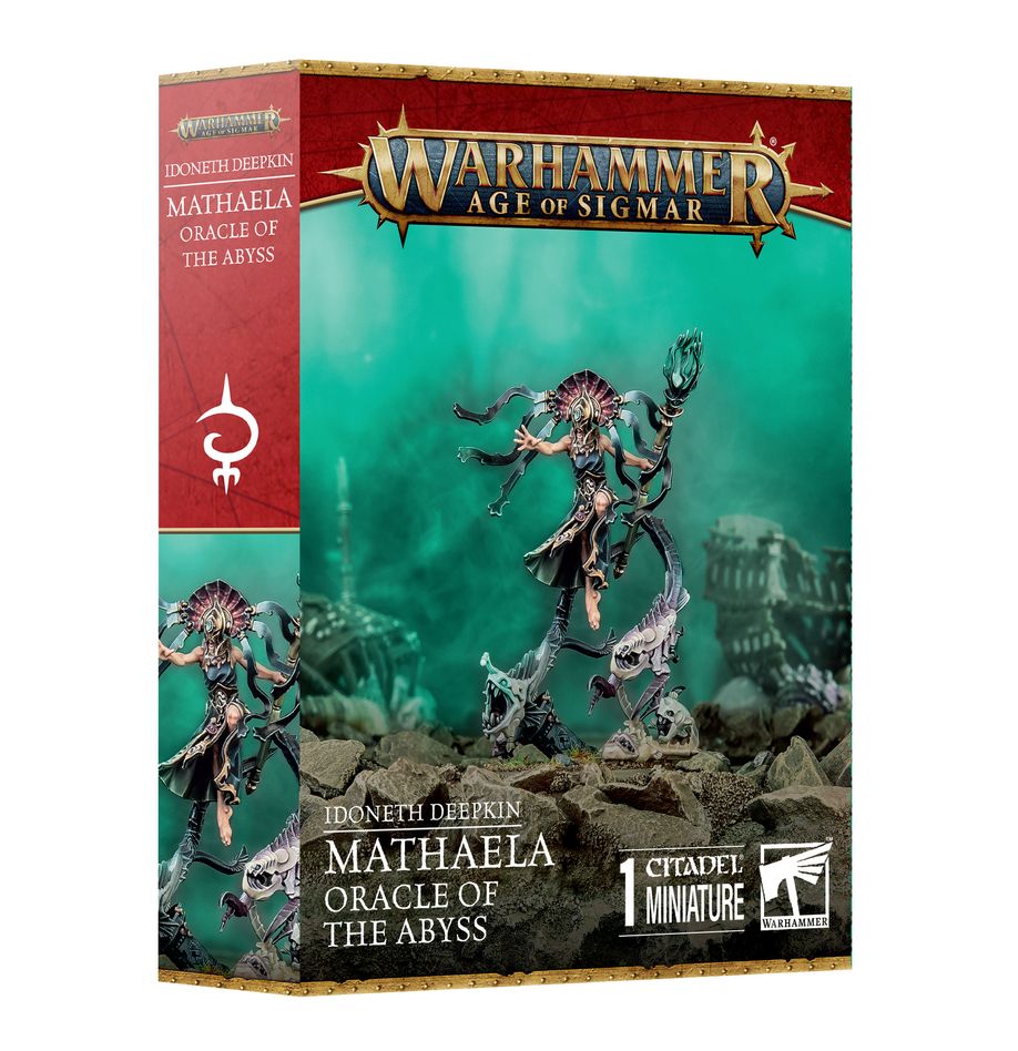 Idoneth Deepkin: Mathaela Oracle of the Abyss – Wandering Adventures